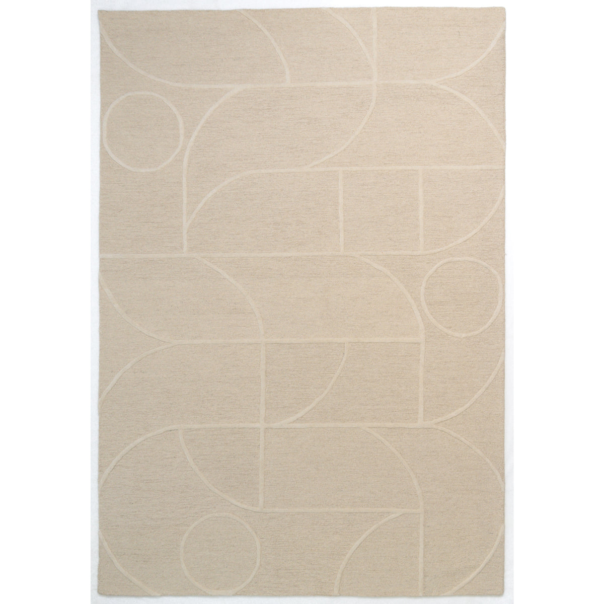 Fabien Handtufted Wool Beige Moon – Love That Homewares