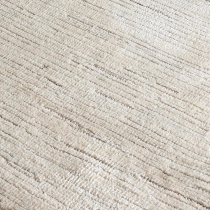 Whitehaven Textured Rug Ivory - DecoRug – Love That Homewares