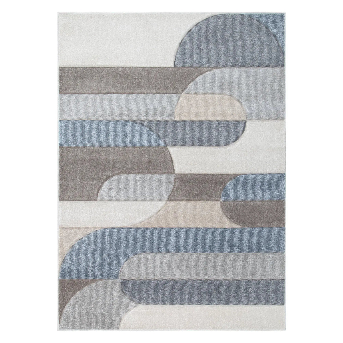 Wilson Multi Blue Floor Rug - DecoRug – Love That Homewares