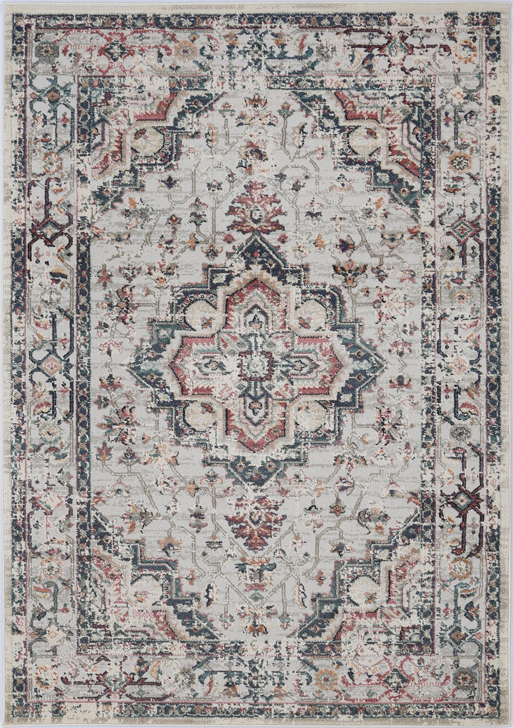 Mediterranean Alger Multi Plush Rug 03 – Love That Homewares